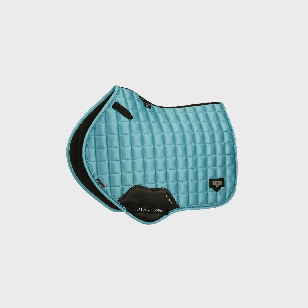 LeMieux | Tapis de selle Loire Classic Satin – Azure – 1000 Sabots